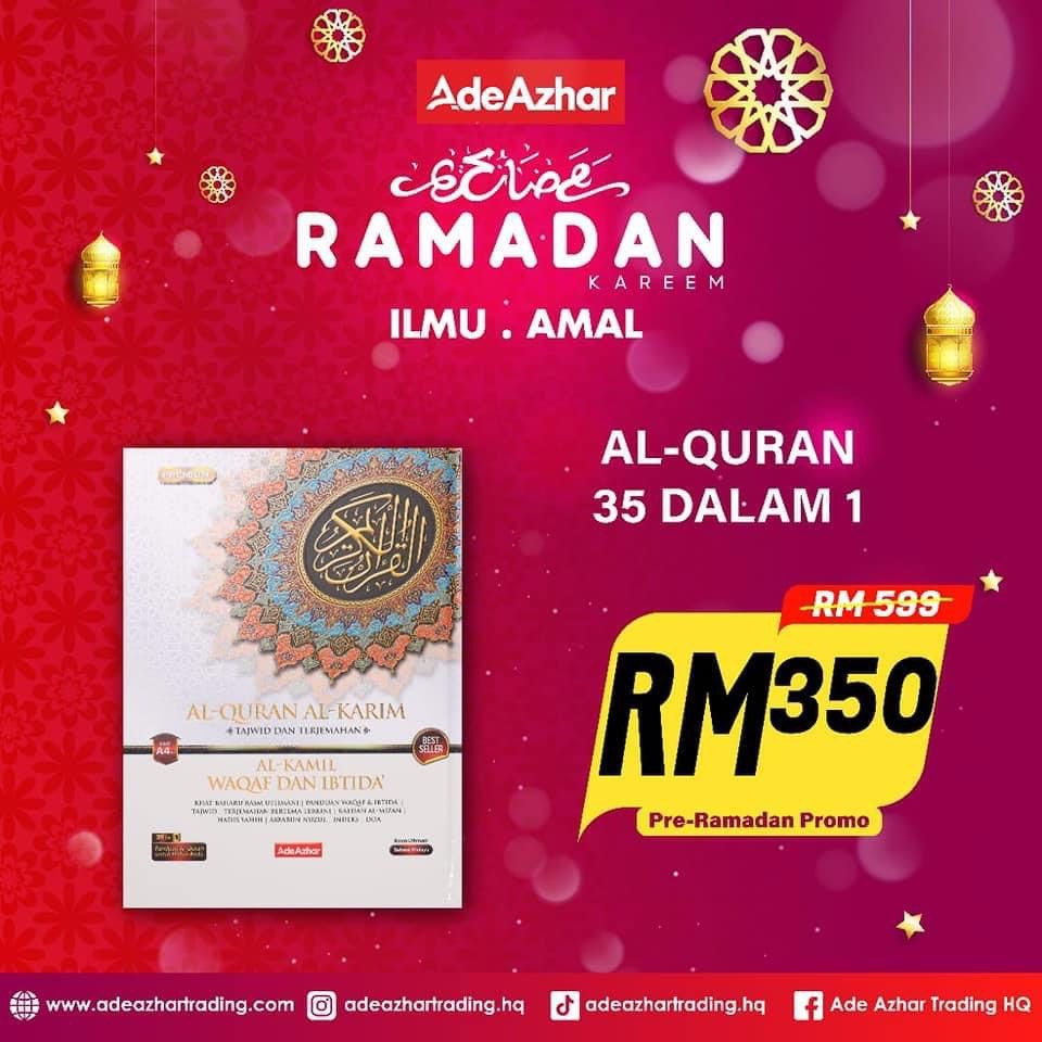 AL QURAN ADE AZHAR PREMIUM 35 in 1, Hobbies & Toys, Books & Magazines ...