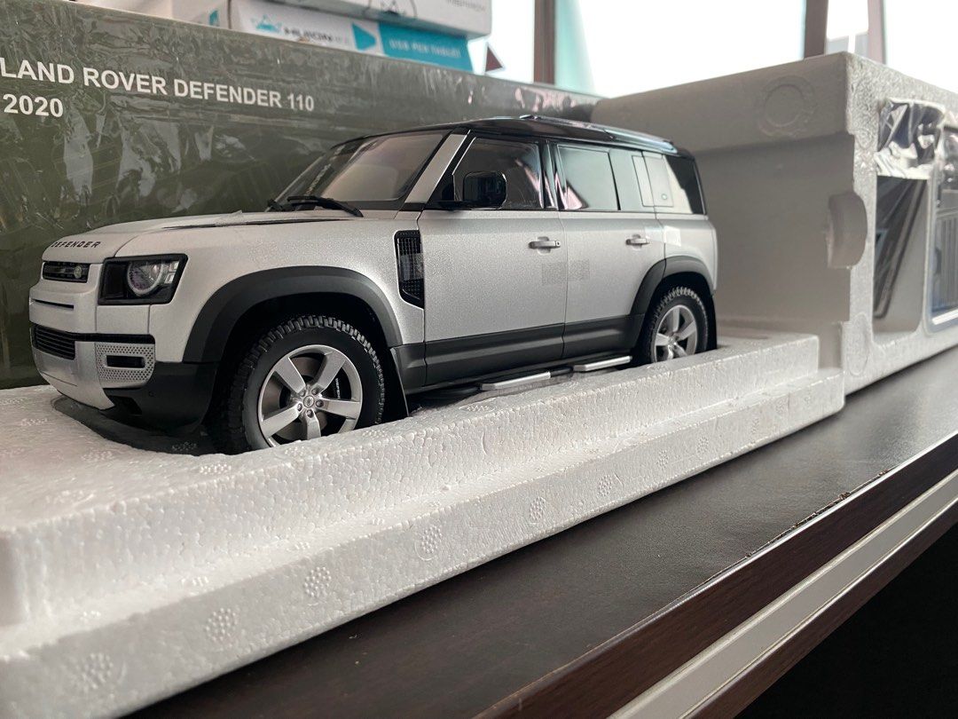 Almost Real Land Rover Defender 110 Silver 2020 Model, Hobbies & Toys ...