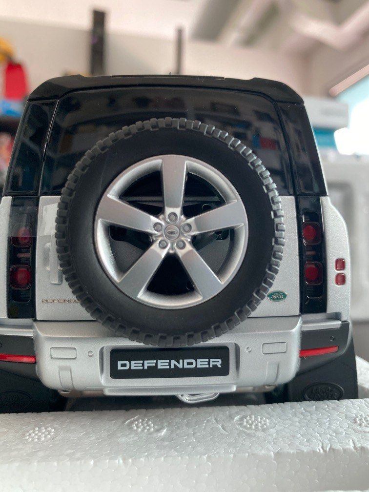 Almost Real Land Rover Defender 110 Silver 2020 Model, Hobbies & Toys ...
