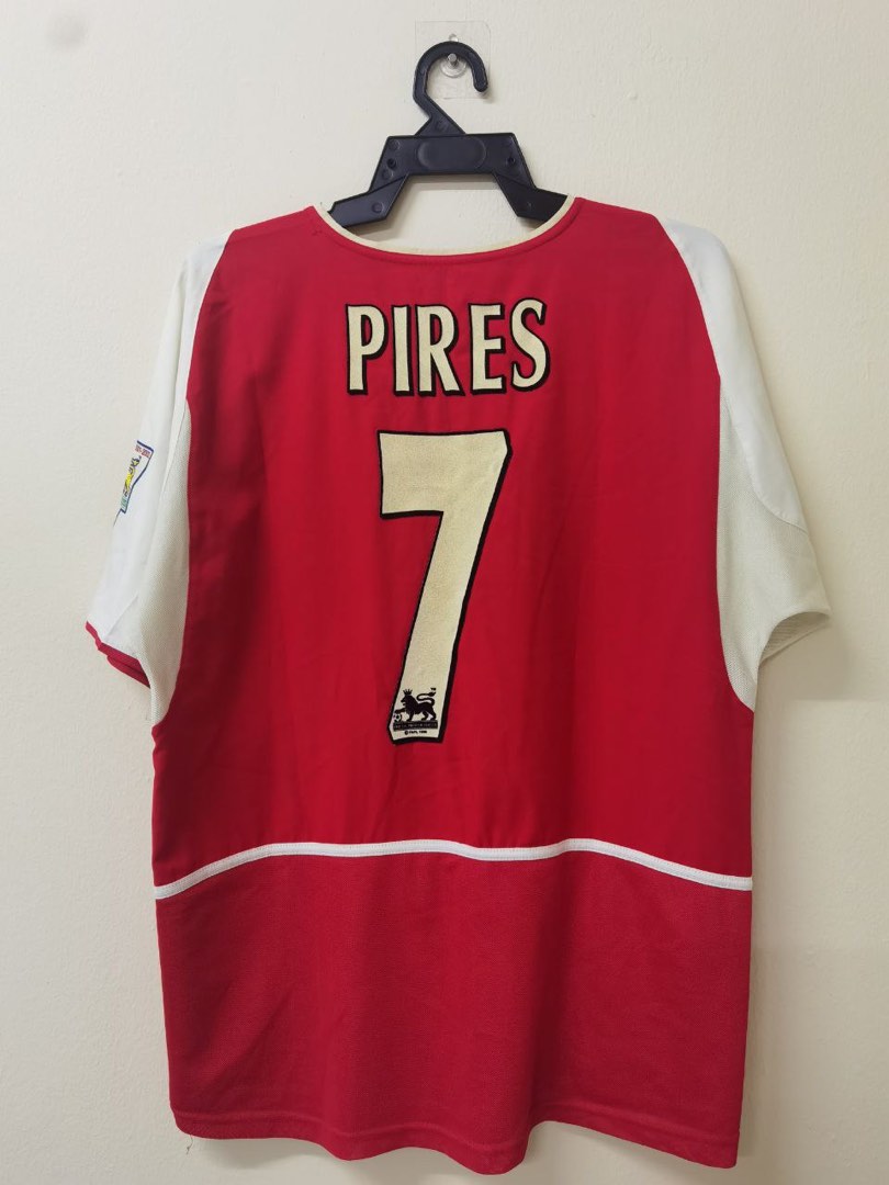 ARSENAL FC HOME SHIRT 03-04 soccer/football jersey/kit rare/retro ...