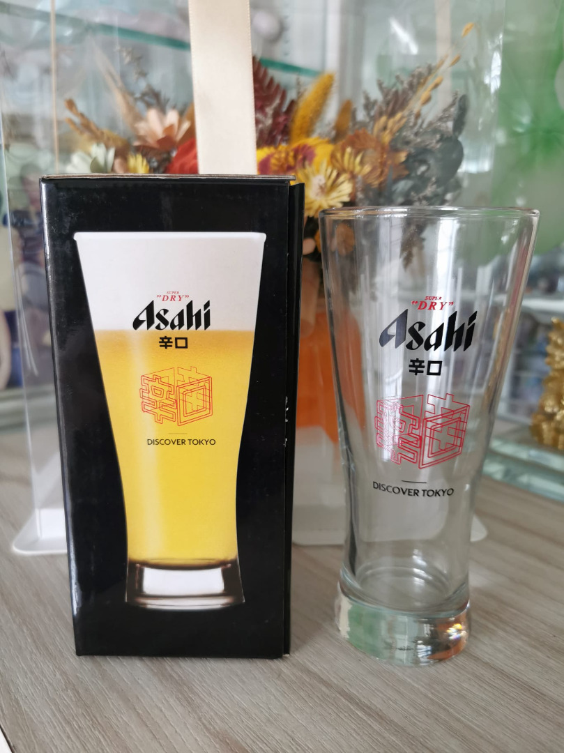 ASAHI BEER GLASS, Furniture & Home Living, Kitchenware & Tableware ...