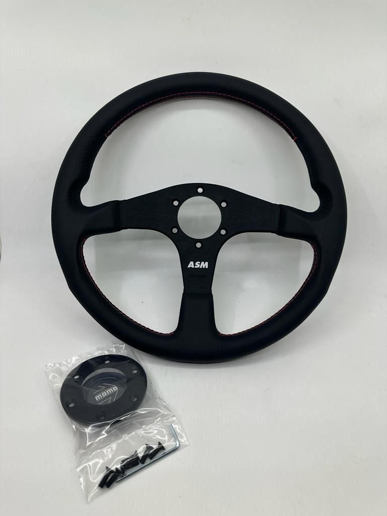 ASM MOMO TUNER Steering Wheel, Car Accessories, Accessories on Carousell