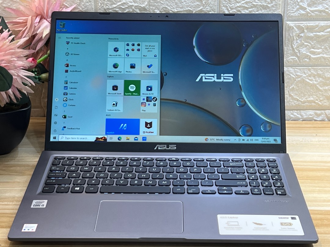 Asus VivoBook Laptop X515JA-BR1986TS i5-10th Gen 8GB RAM 256GB SSD 1TB ...