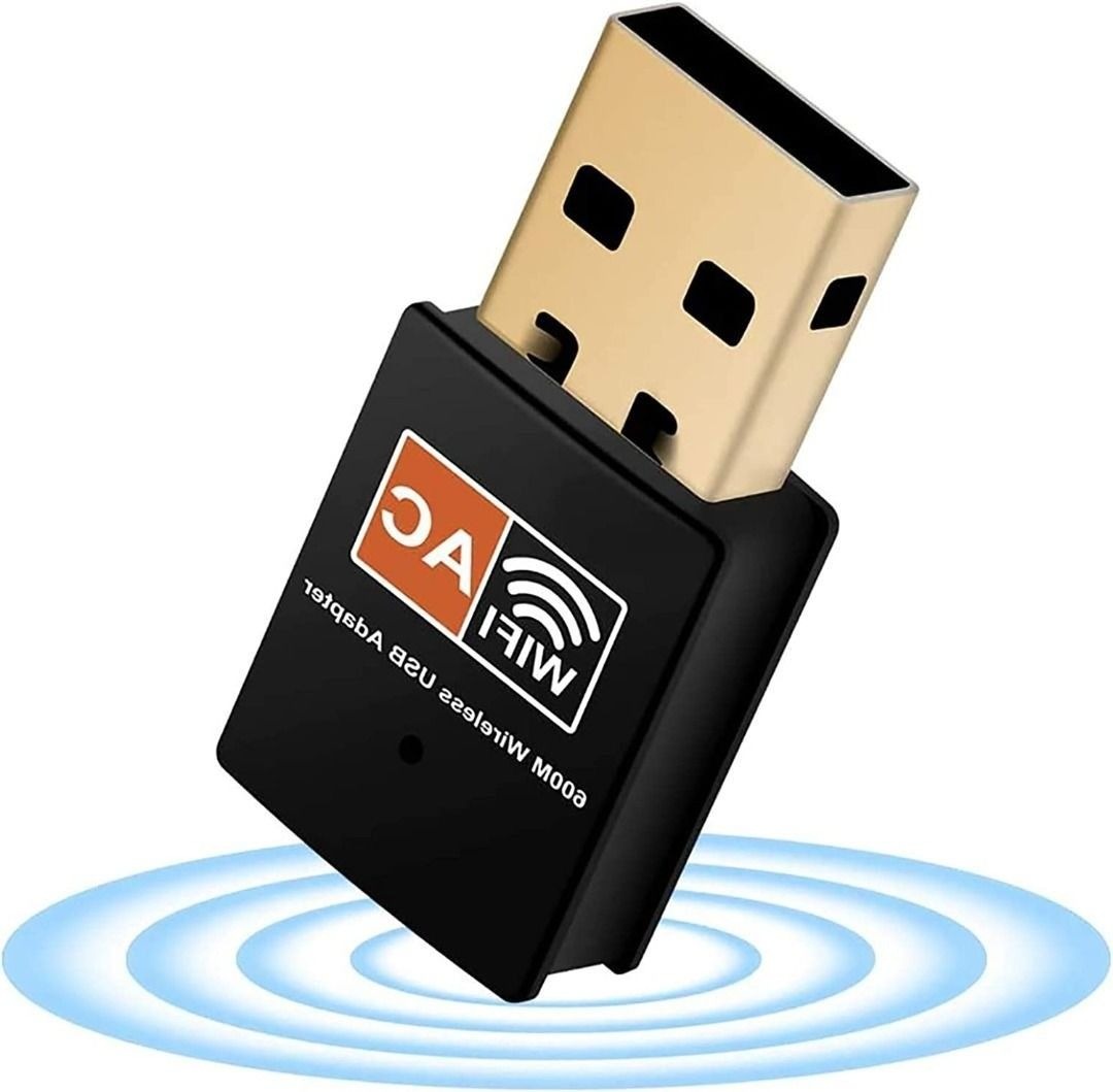 B02 WiFi USB dongle for PC 600Mbps dual band 2.4GHz/5GHz fast high gain ...