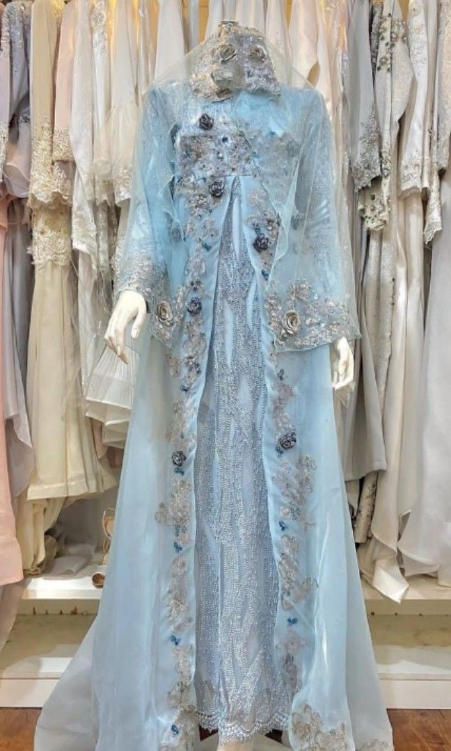 Baju Event Tunang Nikah Women S Fashion Dresses Sets Dresses On Carousell