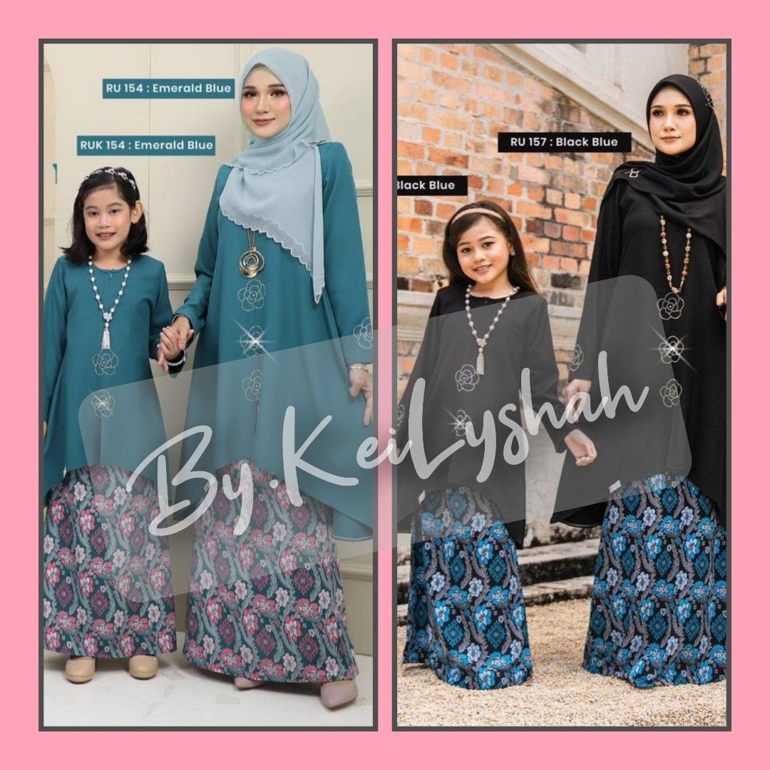 Baju Raya 2023, Women's Fashion, Muslimah Fashion, Baju Kurung & sets ...