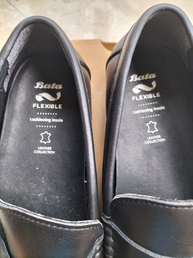 Bata Leather Shoes, Men's Fashion, Footwear, Casual shoes on Carousell