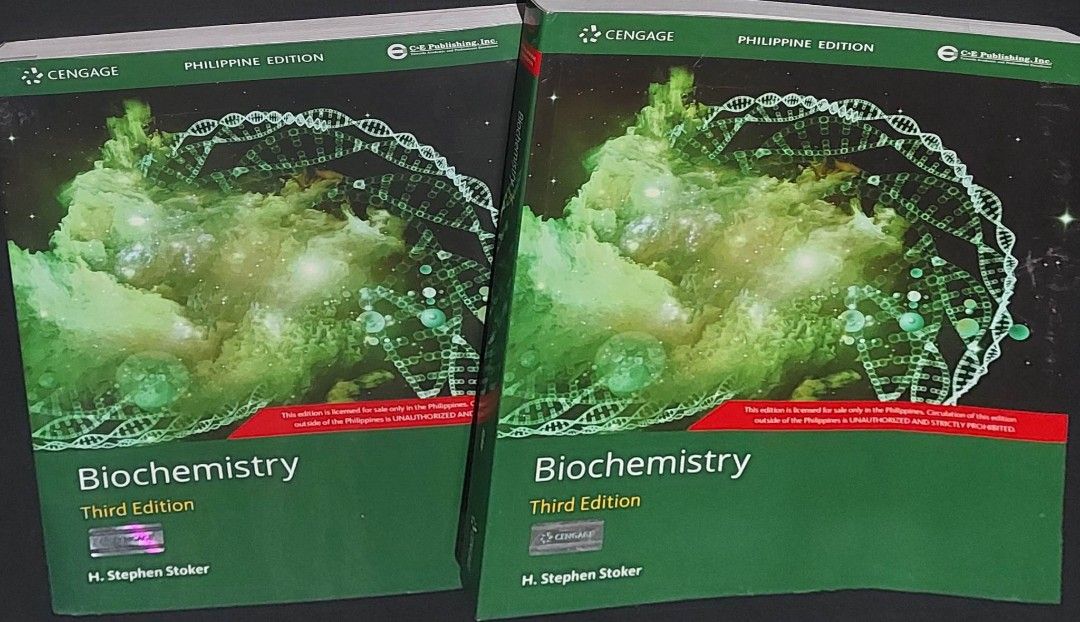 Biochemistry by stoker 3rd edition, Hobbies & Toys, Books & Magazines ...