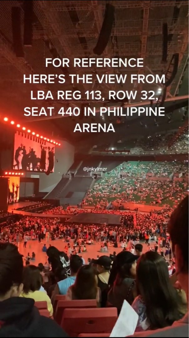 Blackpink Born Pink World Tour in Bulacan Lower Box LBA Regular Day 2 ...