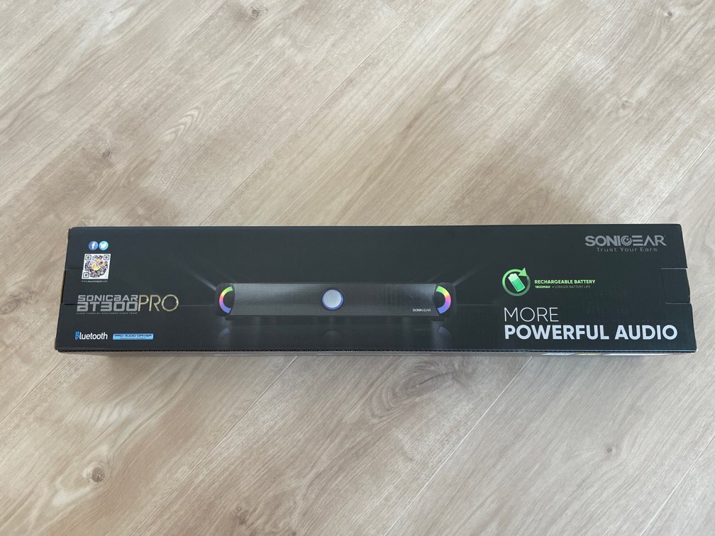 BNIB Sonicgear BT300 Pro BT Soundbar, TV & Home Appliances, TV ...