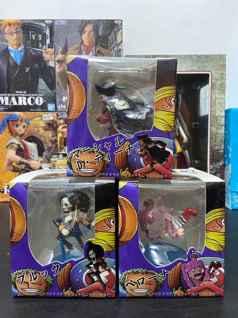 [Bootleg] WCF One Piece - Perona,Brook@Blackbeard, Hobbies & Toys, Toys ...