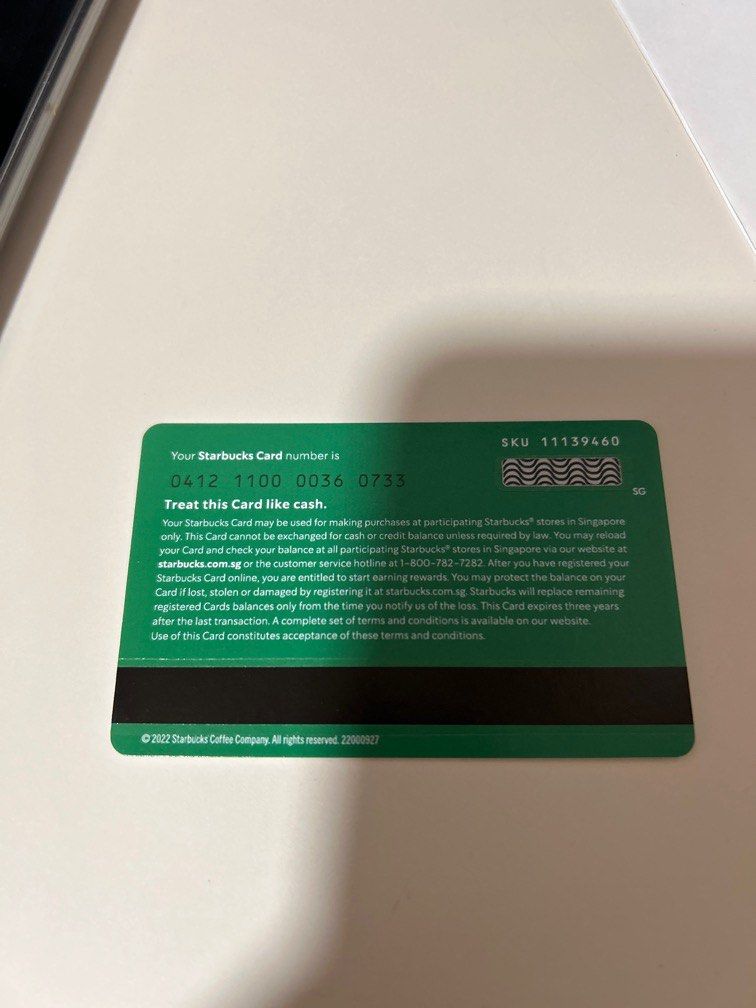 Brand New Starbucks Card, Tickets & Vouchers, Store Credits on Carousell