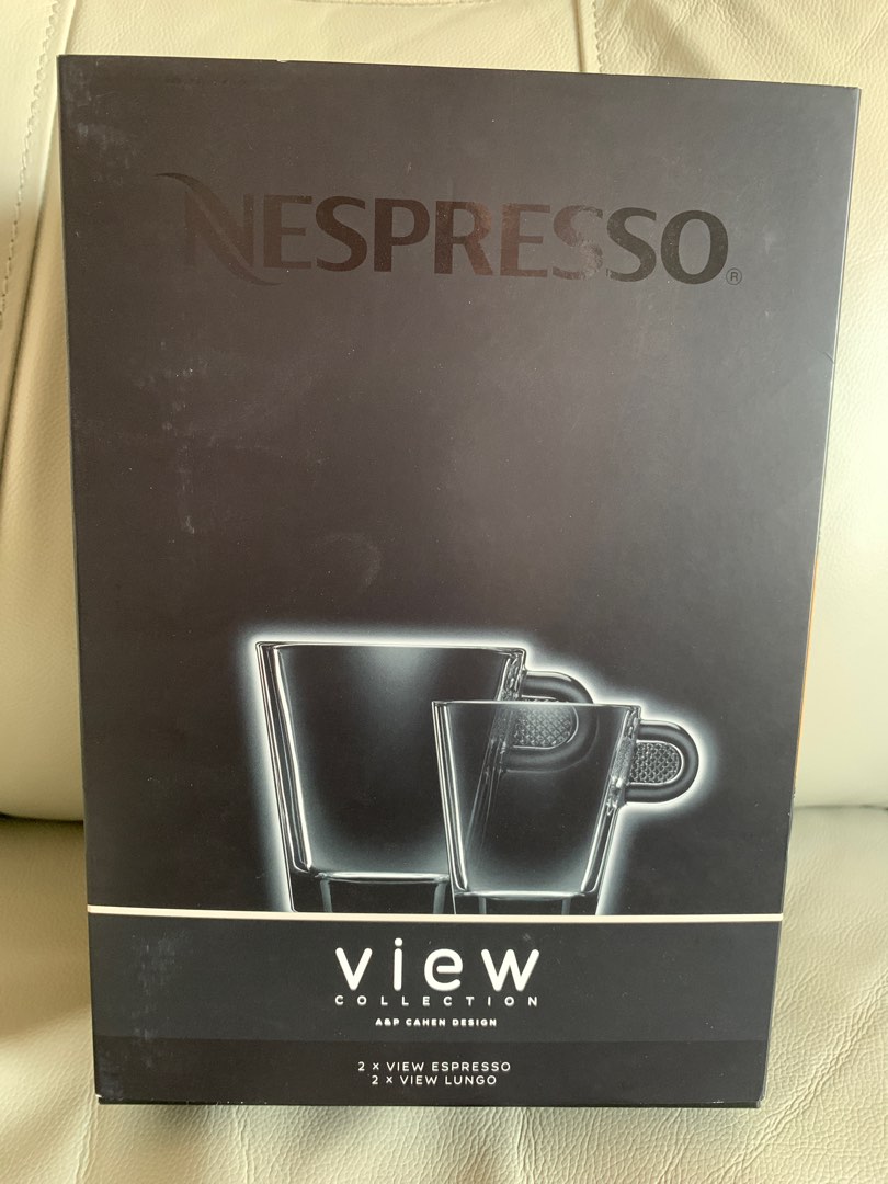 [全新Brand New]Nespresso View Collection Cup Set, 家庭電器, 廚房電器, 咖啡機及咖啡壺 ...