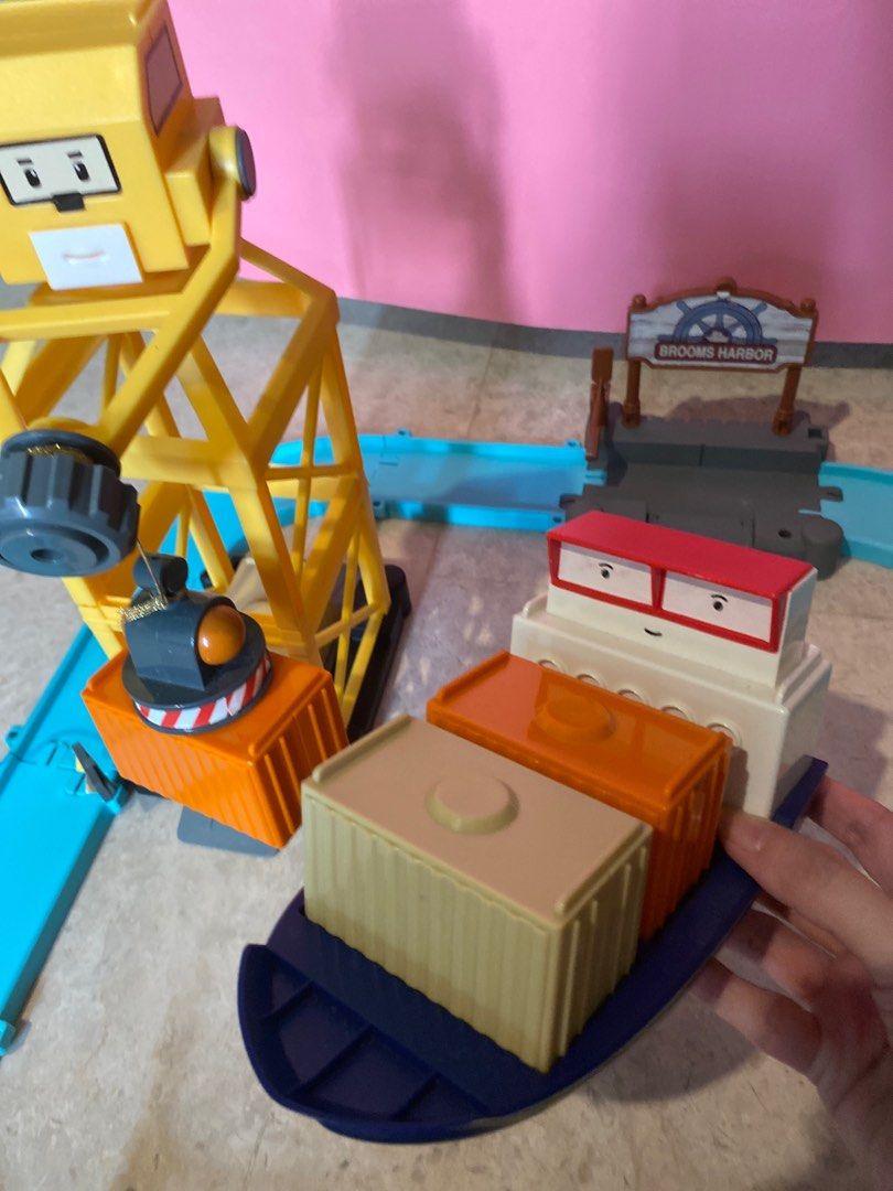 Authentic Brooms town robocar poli headquarters, cargo, recycling ...