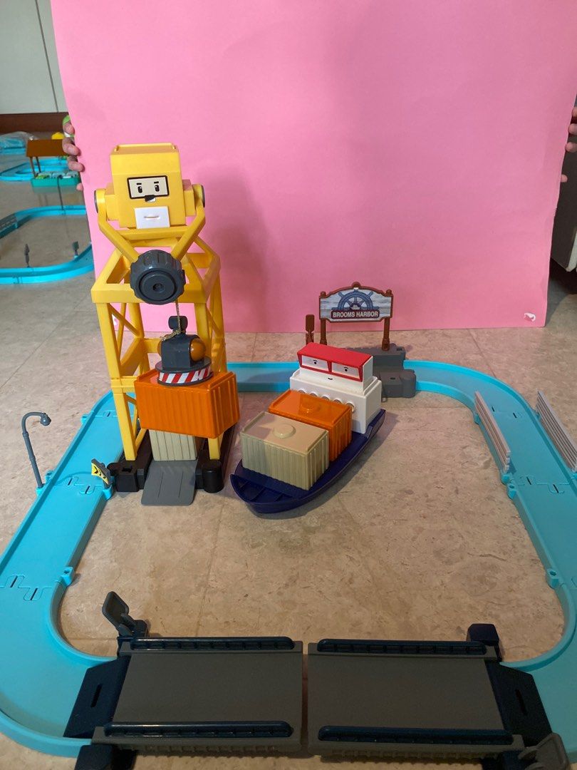 Authentic Brooms town robocar poli headquarters, cargo, recycling ...