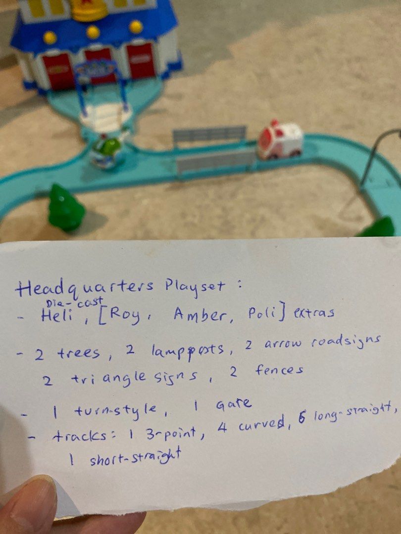 Authentic Brooms town robocar poli headquarters, cargo, recycling ...