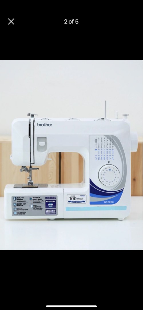 Brother GS2700 sewing machine on Carousell