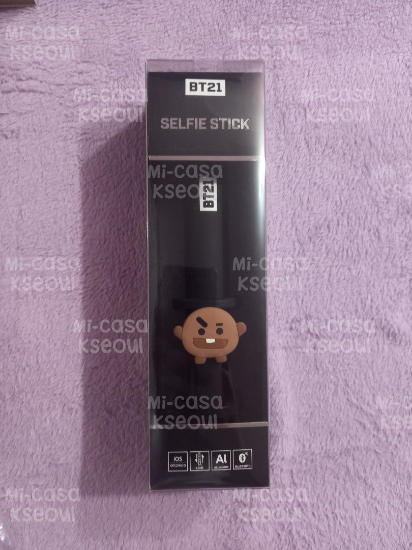 BT21 SHOOKY Selfie Stick on Carousell