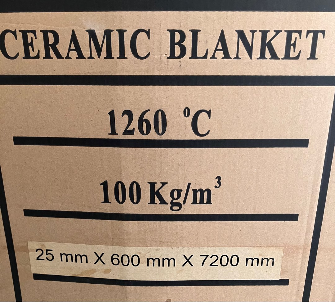 Ceramic Blanket - high temperature insulation, Furniture & Home Living ...