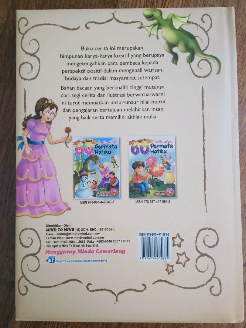 Cerita untuk Permata Hatiku (koleksi 60) Buku 1, Hobbies & Toys, Books ...