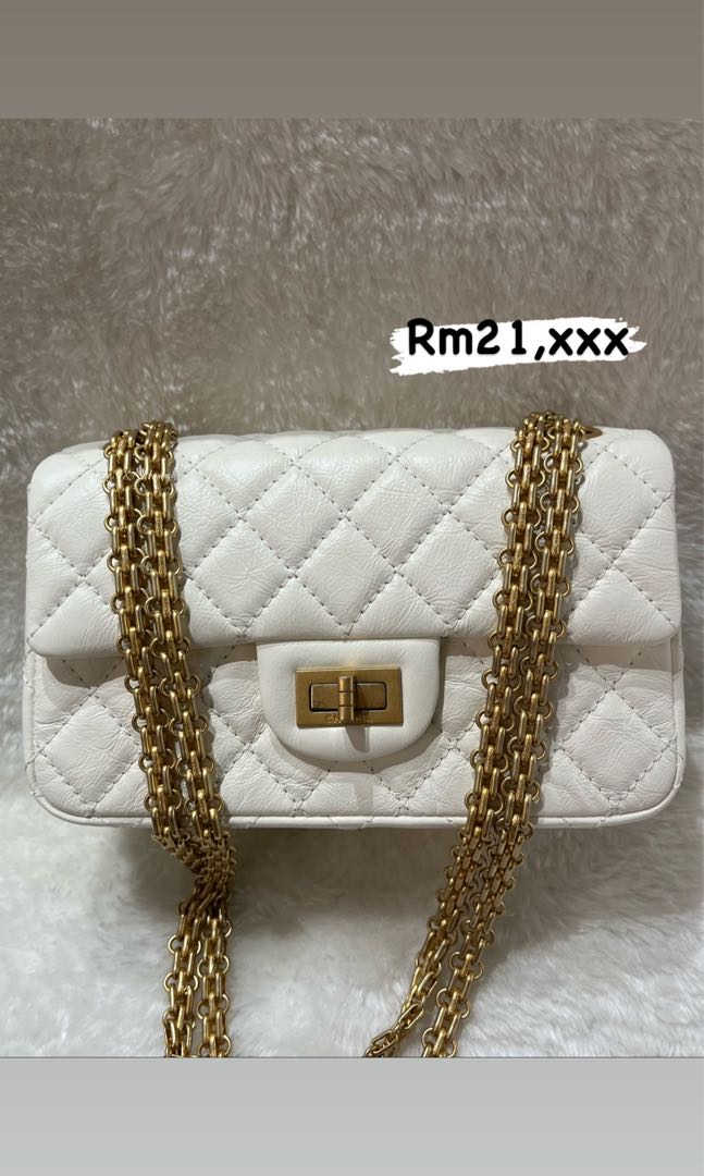 Chanel Mini Reissue 2.55 In Aged Calf Skin, Luxury, Bags & Wallets on ...