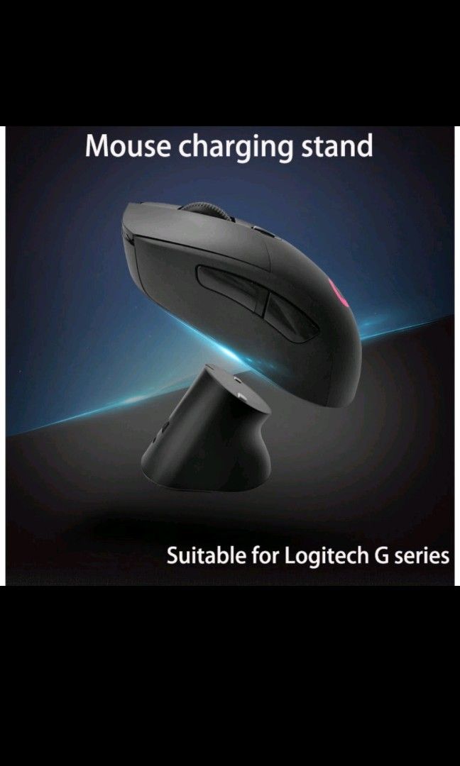 Charging dock for Logitech wireless G Pro X superlight, G502 X, etc ...