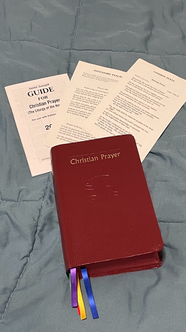 Christian Prayer Liturgy of the Hours (Catholic Prayer book), Hobbies ...