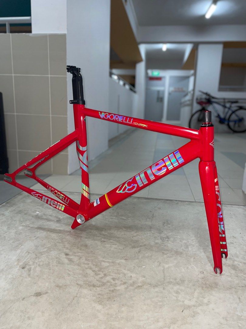 cinelli shark frameset pristine condition (WTT/WTS), Sports Equipment ...