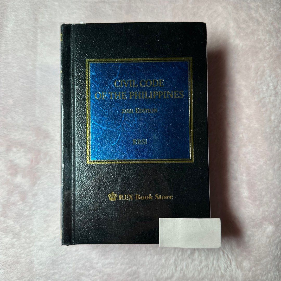 Civil Code Codal 2021 (REX Bookstore), Hobbies & Toys, Books ...