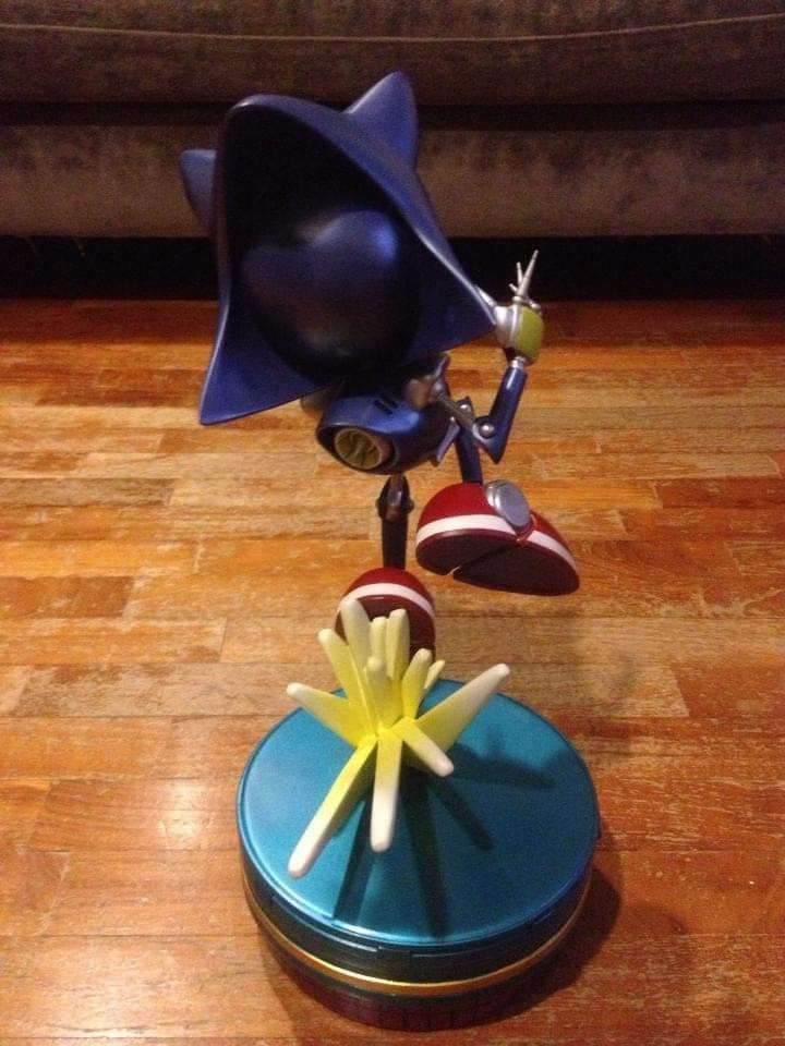 Classic Metal Sonic 15" resin statue figure Sonic The Hedgehog (First 4 ...