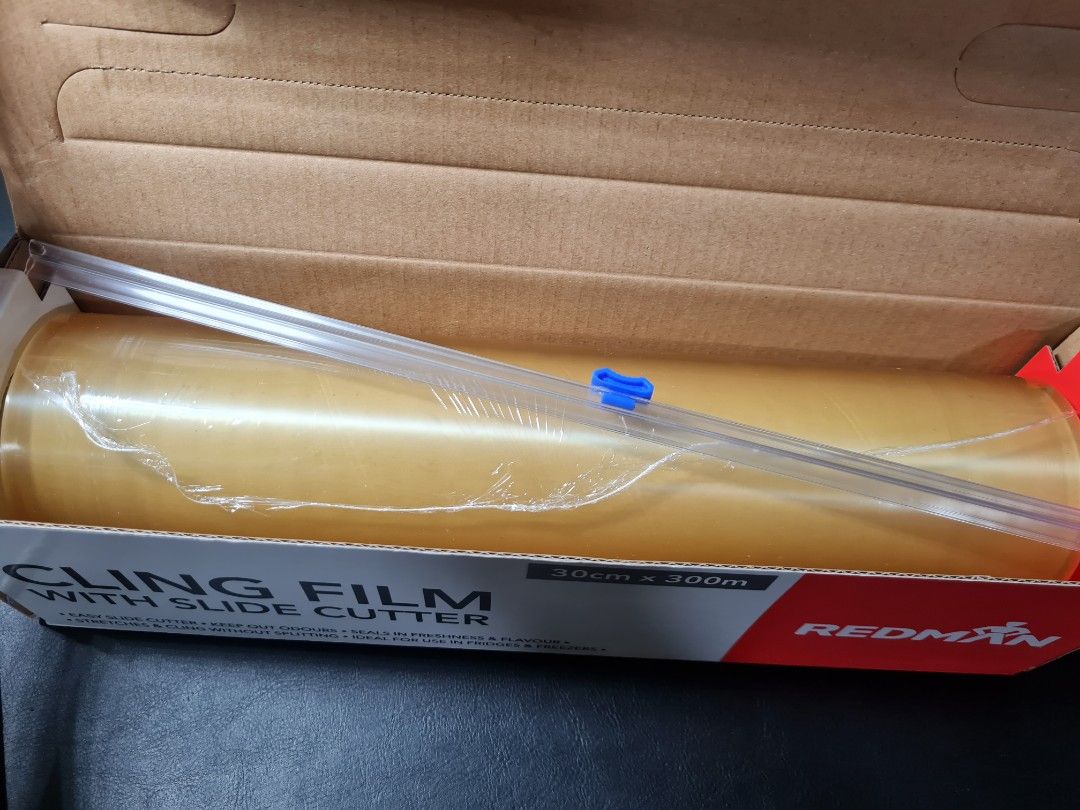 Cling Film with slide cutter (Redman), Furniture & Home Living ...