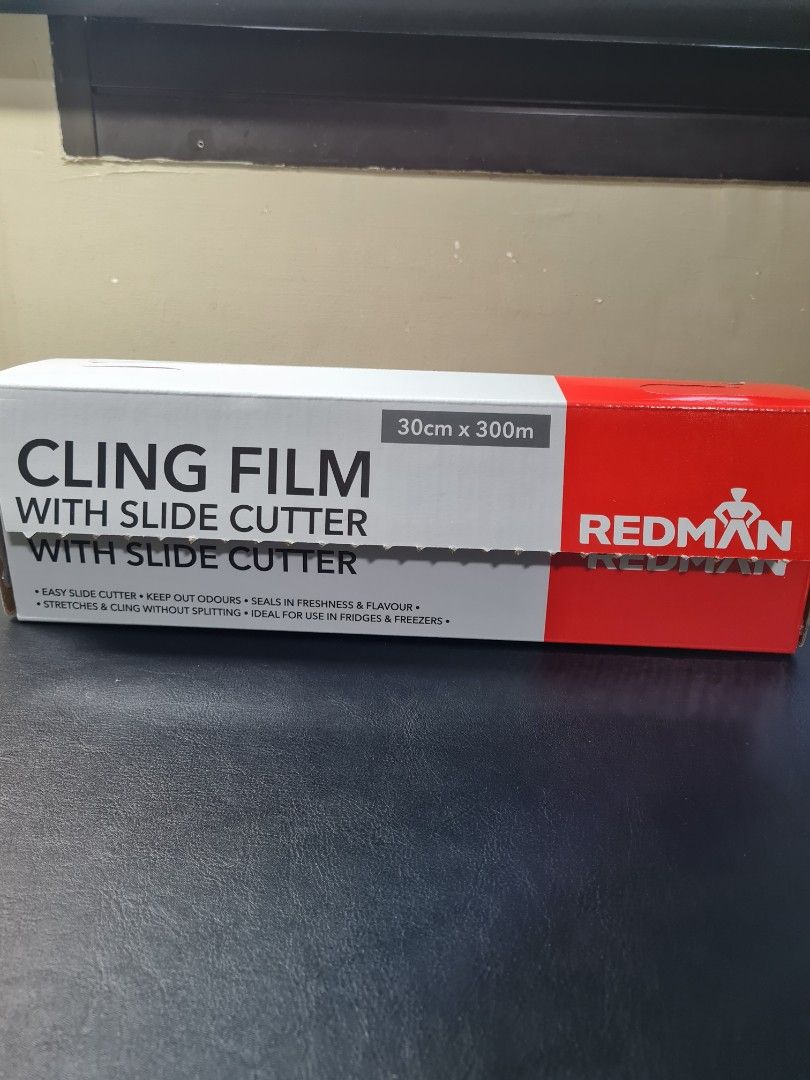 Cling Film with slide cutter (Redman), Furniture & Home Living ...