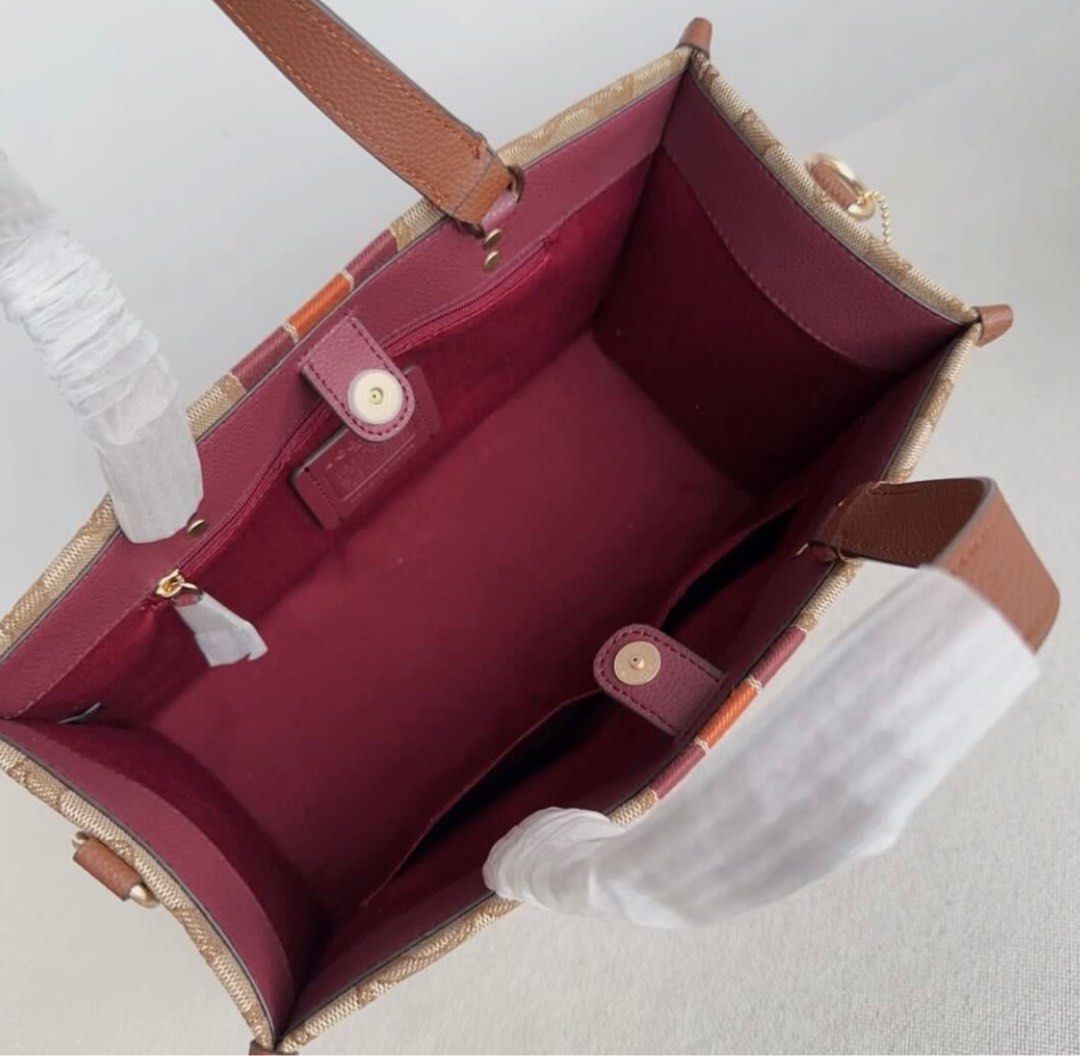 Coach Dempsey Tote Sling Bag, Women's Fashion, Bags & Wallets, Tote ...