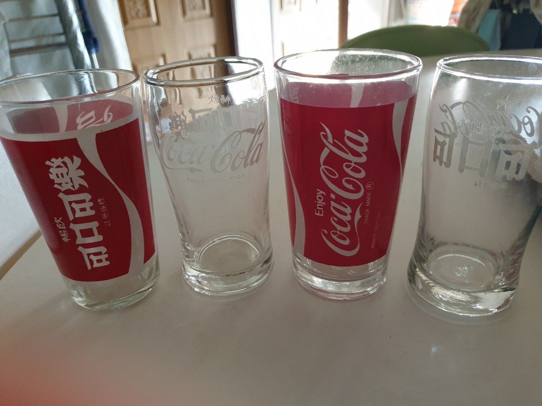 Collectible Coca Cola Glasses, Hobbies & Toys, Memorabilia ...