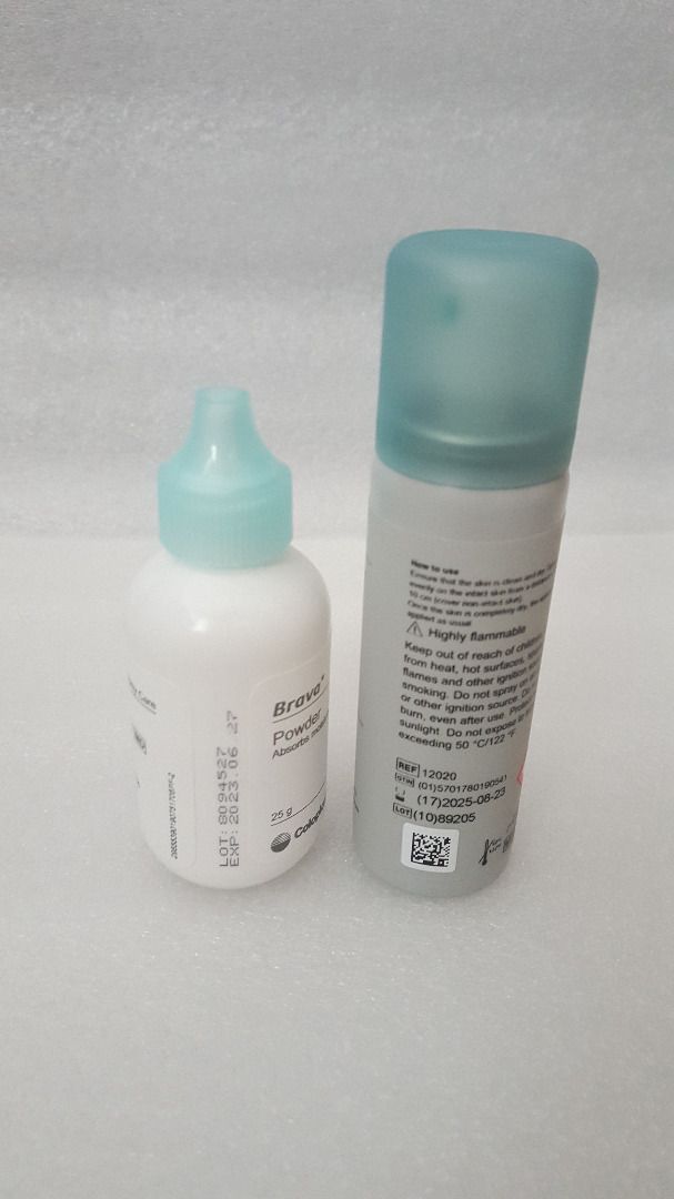 Coloplast Brava Powder 25g & Brava Skin Barrier Spray 50ml @ $8, Health ...