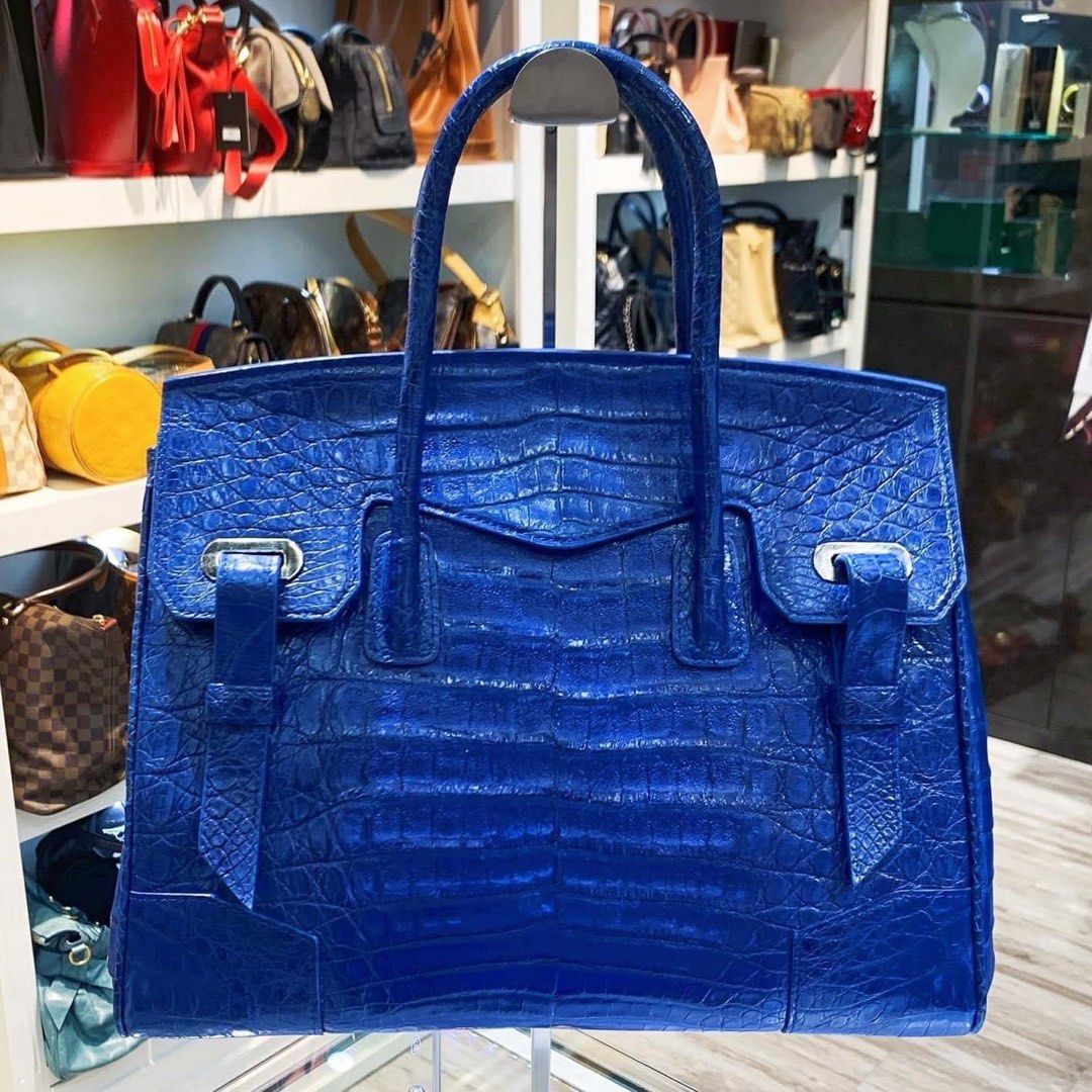 Crocodile Custom Bag, Luxury, Bags & Wallets on Carousell