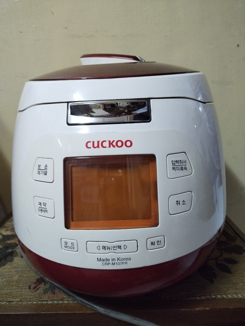 Cuckoo Rice Cooker 10 cups capacity, TV & Home Appliances, Kitchen ...