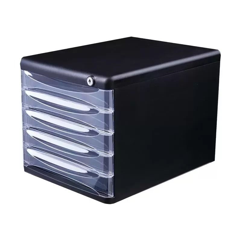 Deli Plastic File Cabinet With Lock 5 Drawers E9795 Hobbies And Toys