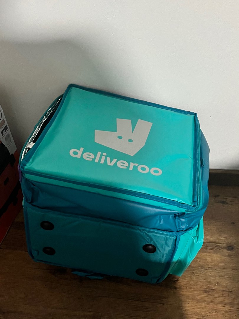 Deliveroo Delivery Bag Free, Men's Fashion, Bags, Backpacks on Carousell