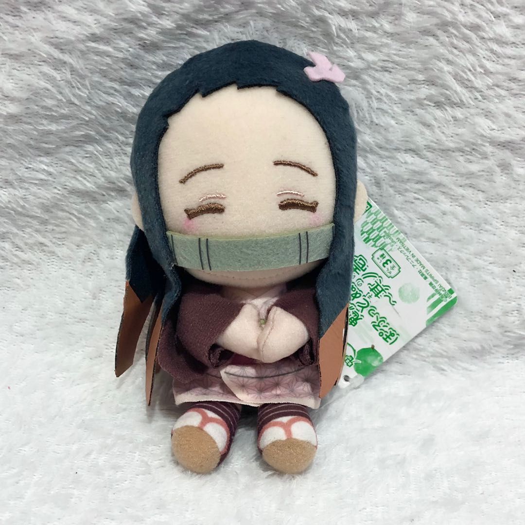 Demon Slayer Kimetsu no Yaiba Nezuko Kamado Mascot Plush Toy Anime ...