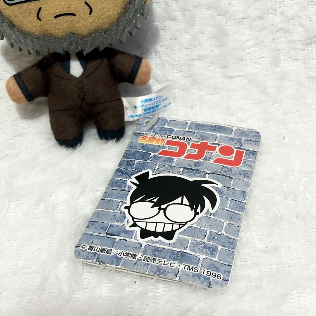 Detective Conan Hyoue Kuroda Anime Plush Toy Mascot Charm Japan Anime ...