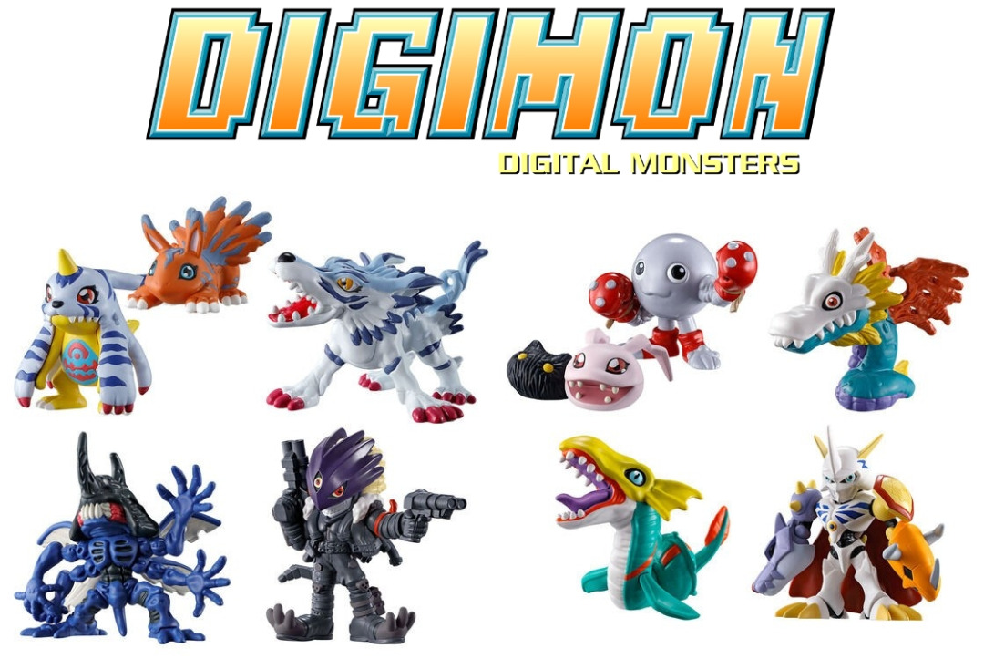 Digimon Adventure New Cage Collection figure 2 ( J Store ), Hobbies ...