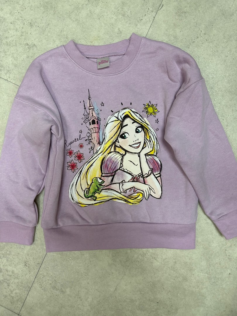 Disney Rapunzel top, 兒童＆孕婦用品, 嬰兒及小童流行時尚 - Carousell