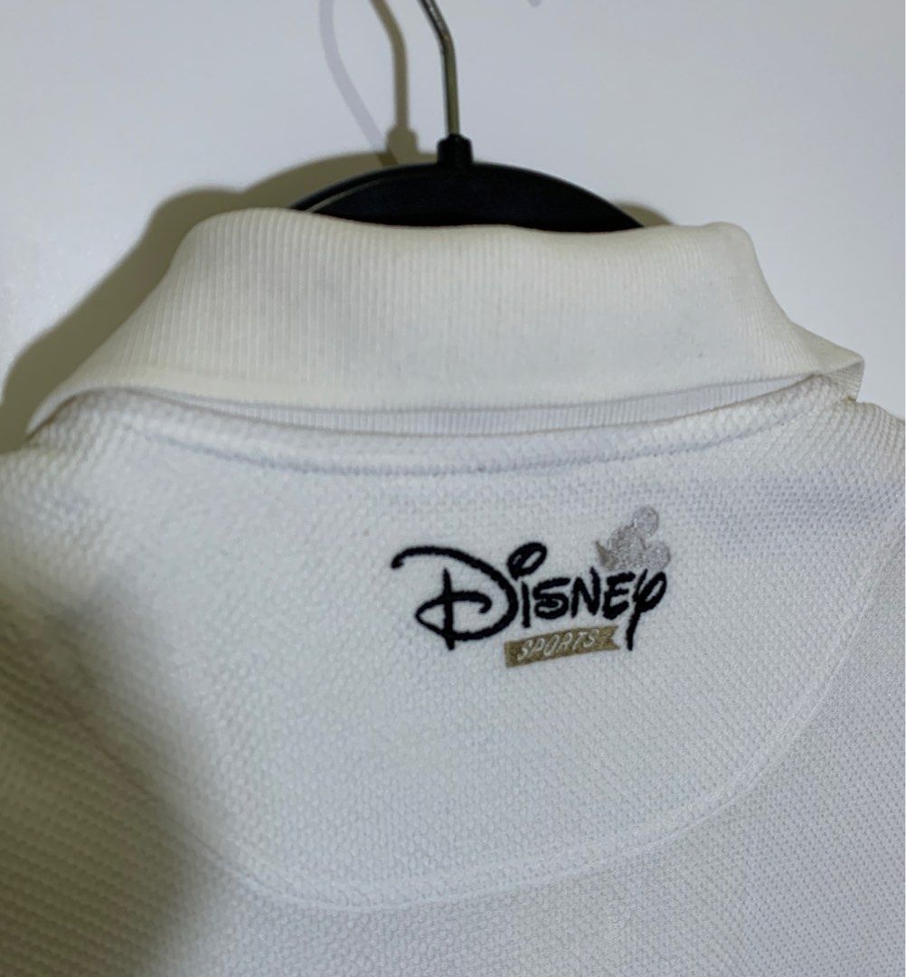 disney sports polo shirt embroidered casual golf wear size XL original ...