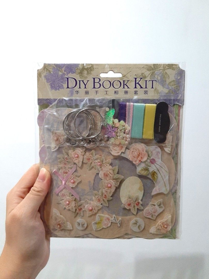 DIY Book Kit, Scrap Book, Hobbies & Toys, Stationery & Craft, Art ...