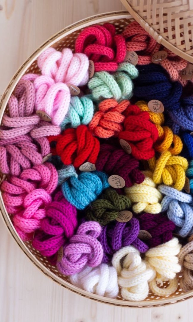 DIY craft I cord icord yarn for sweater / knitted wire art / projects ...