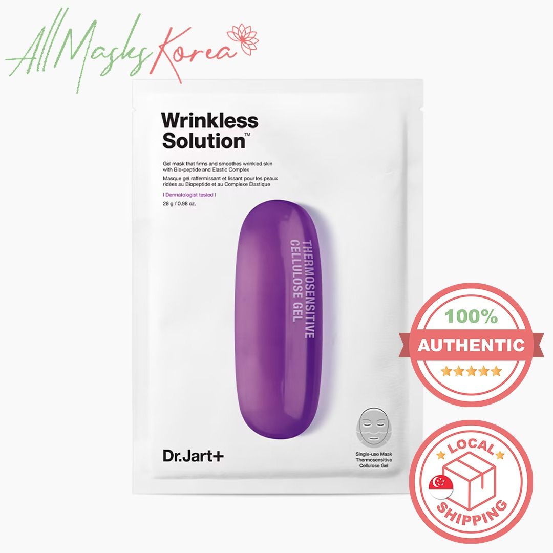 Dr. Jart+ Dermask Intra Jet Wrinkless Solution Mask Sheet, Beauty ...
