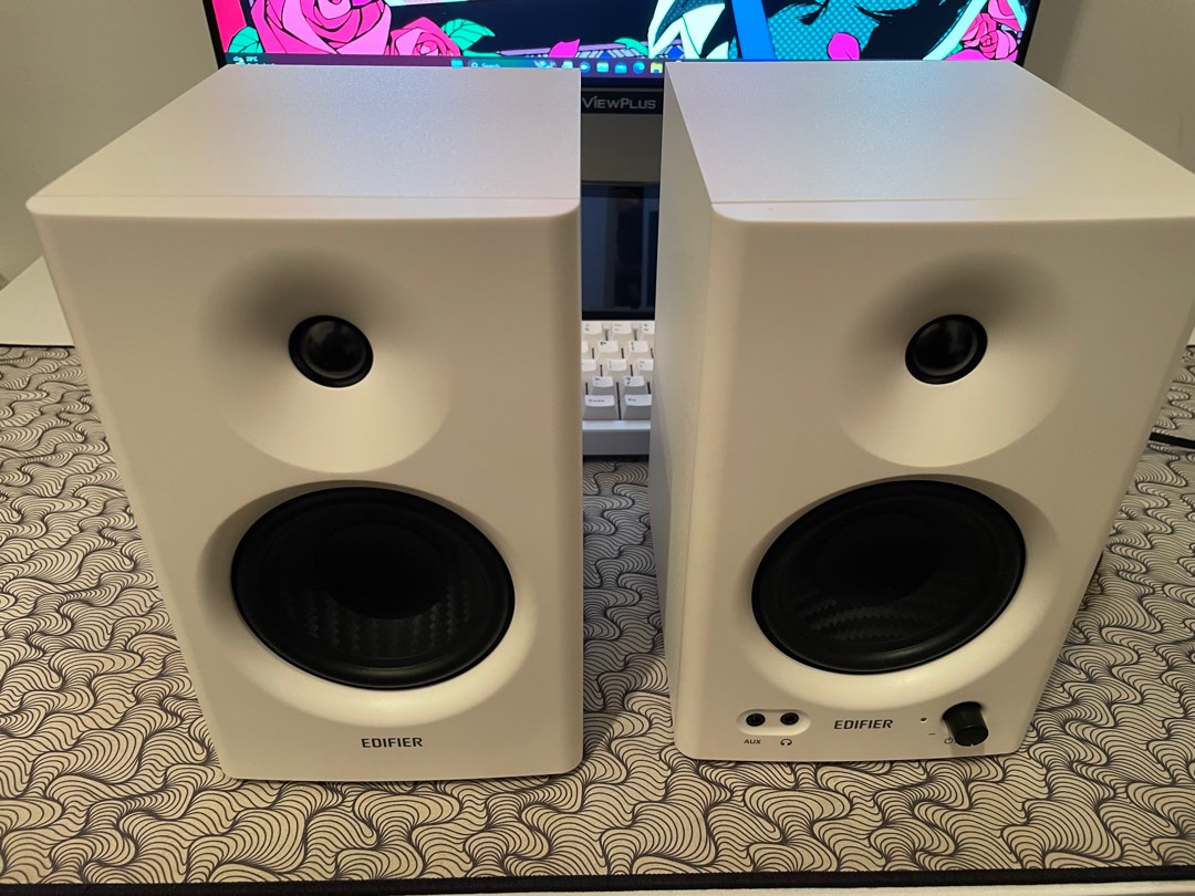 Edifier Mr4 (white) studio monitor, Audio, Soundbars, Speakers ...