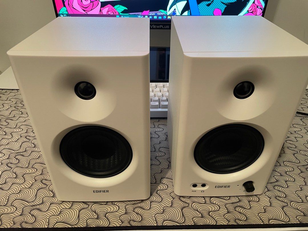 Edifier Mr4 (white) studio monitor, Audio, Soundbars, Speakers ...