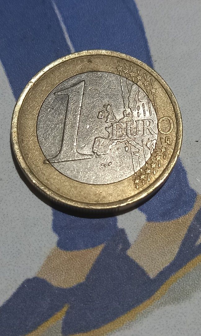 Error 1 euro coin doubled die, Hobbies & Toys, Memorabilia ...